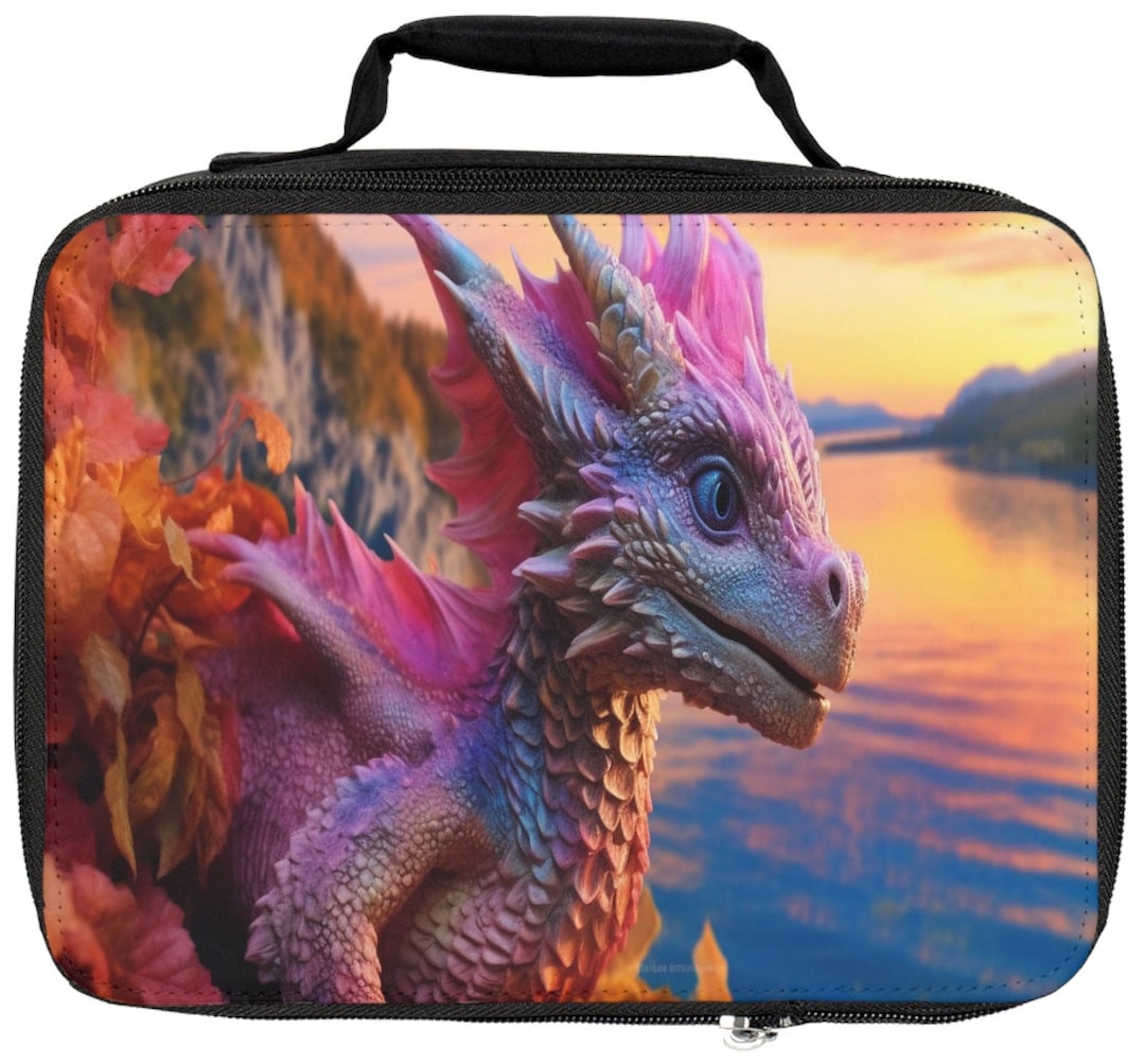 Baby Dragon HD Lunch Bag, Baby Dragon School Lunch Bag, Dragon School ...