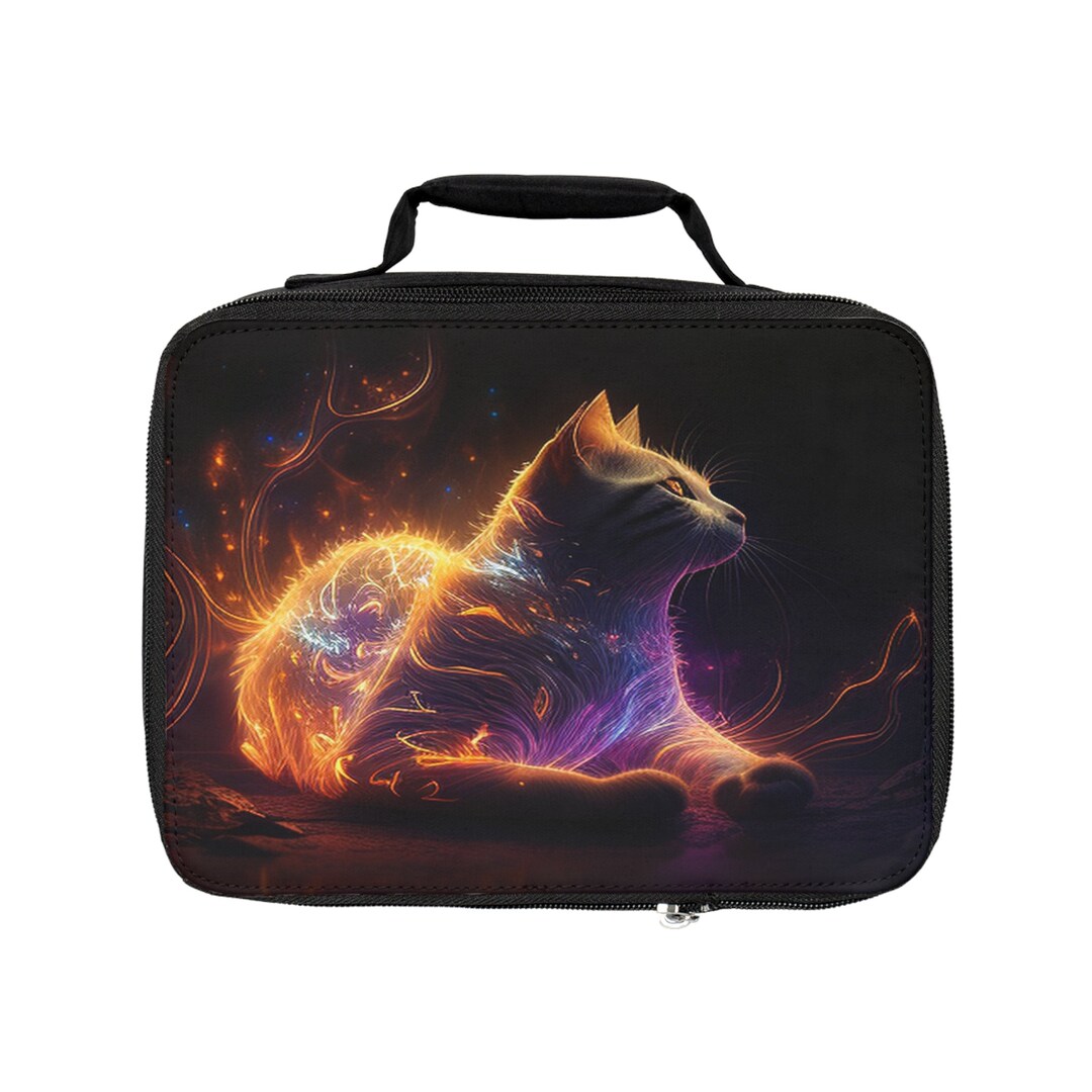 Mythical Cat Lunch Bag Mystical Cat Lunch Bag - Etsy