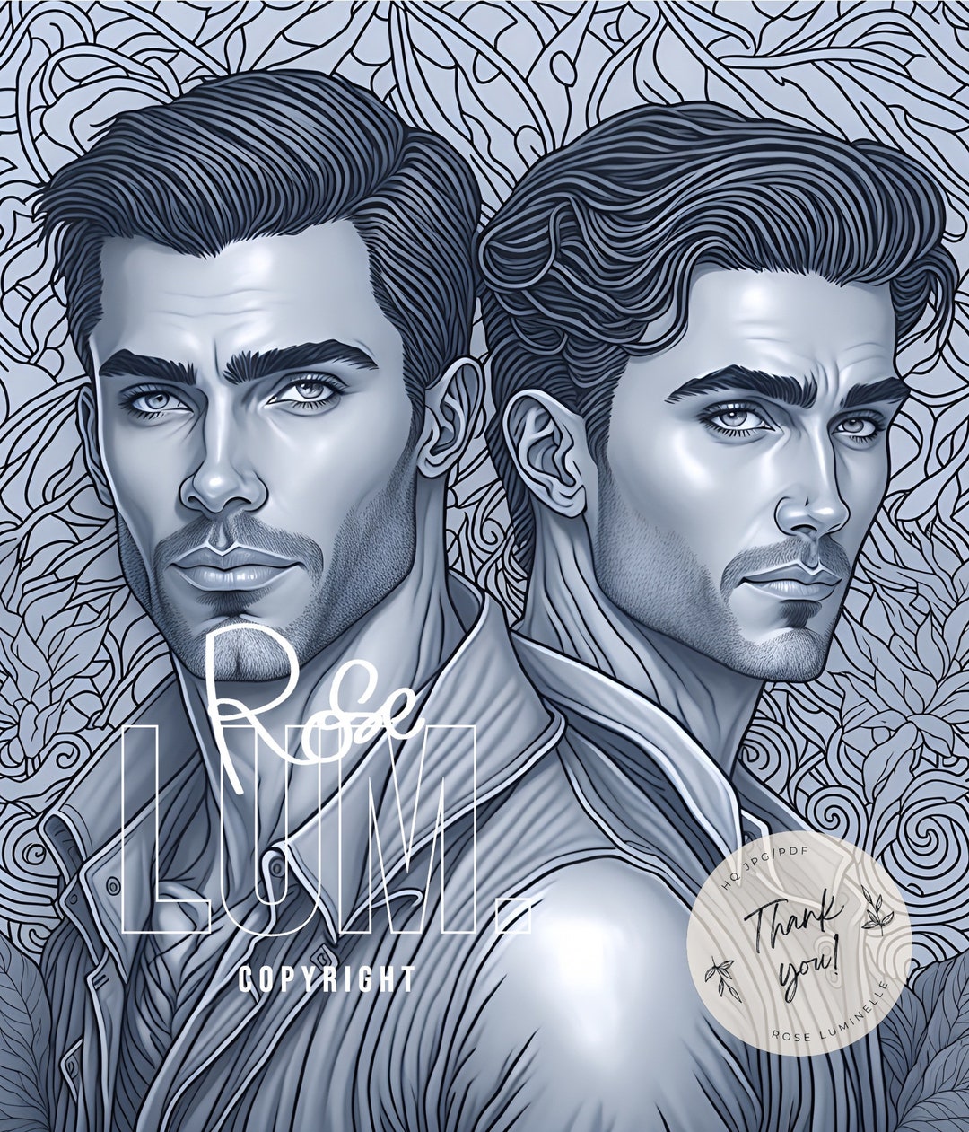 Blood Coloring Page for Adults Printable Coloring Grayscale Coloring ...