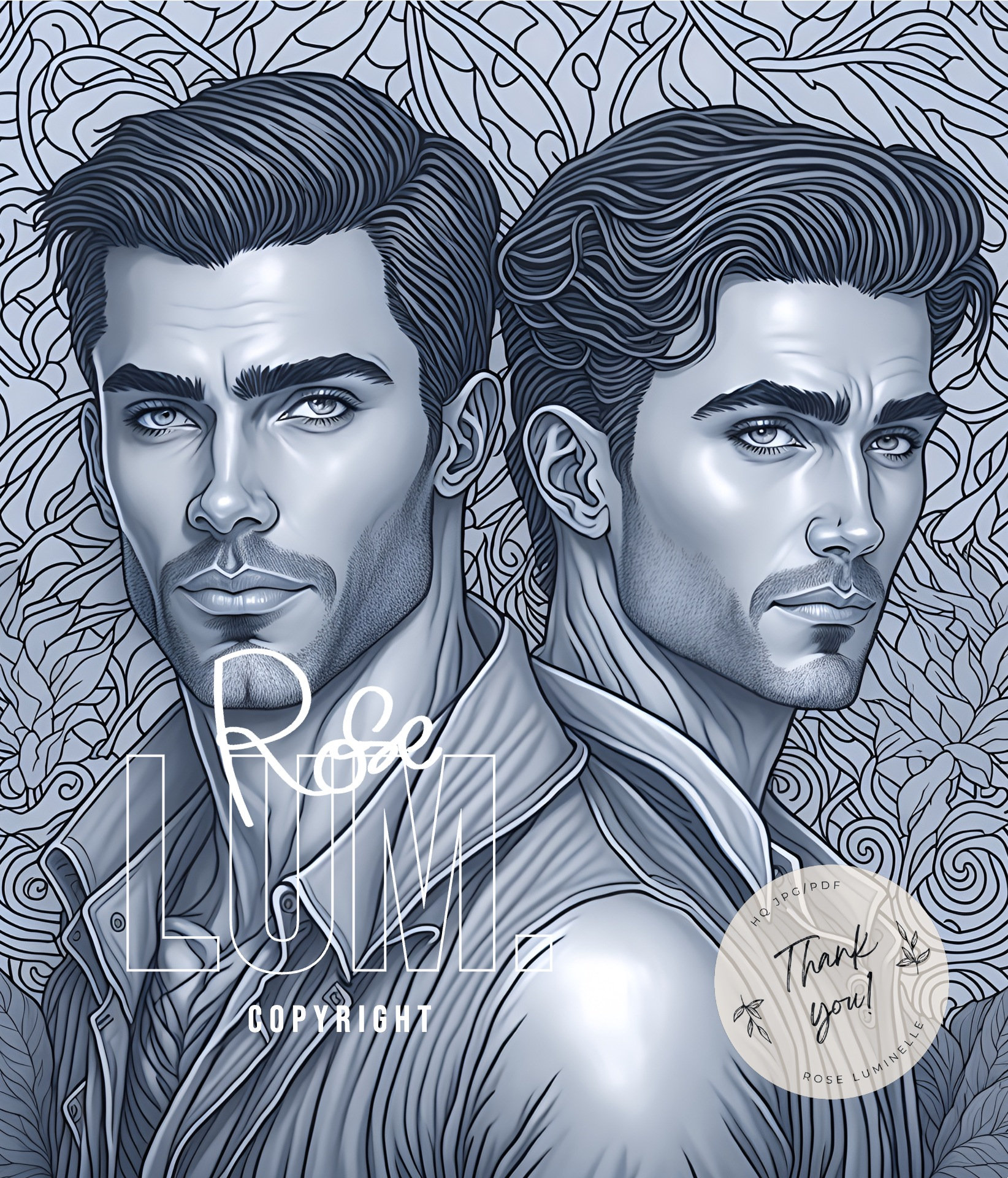 Blood Coloring Page for Adults Printable Coloring Grayscale Coloring ...