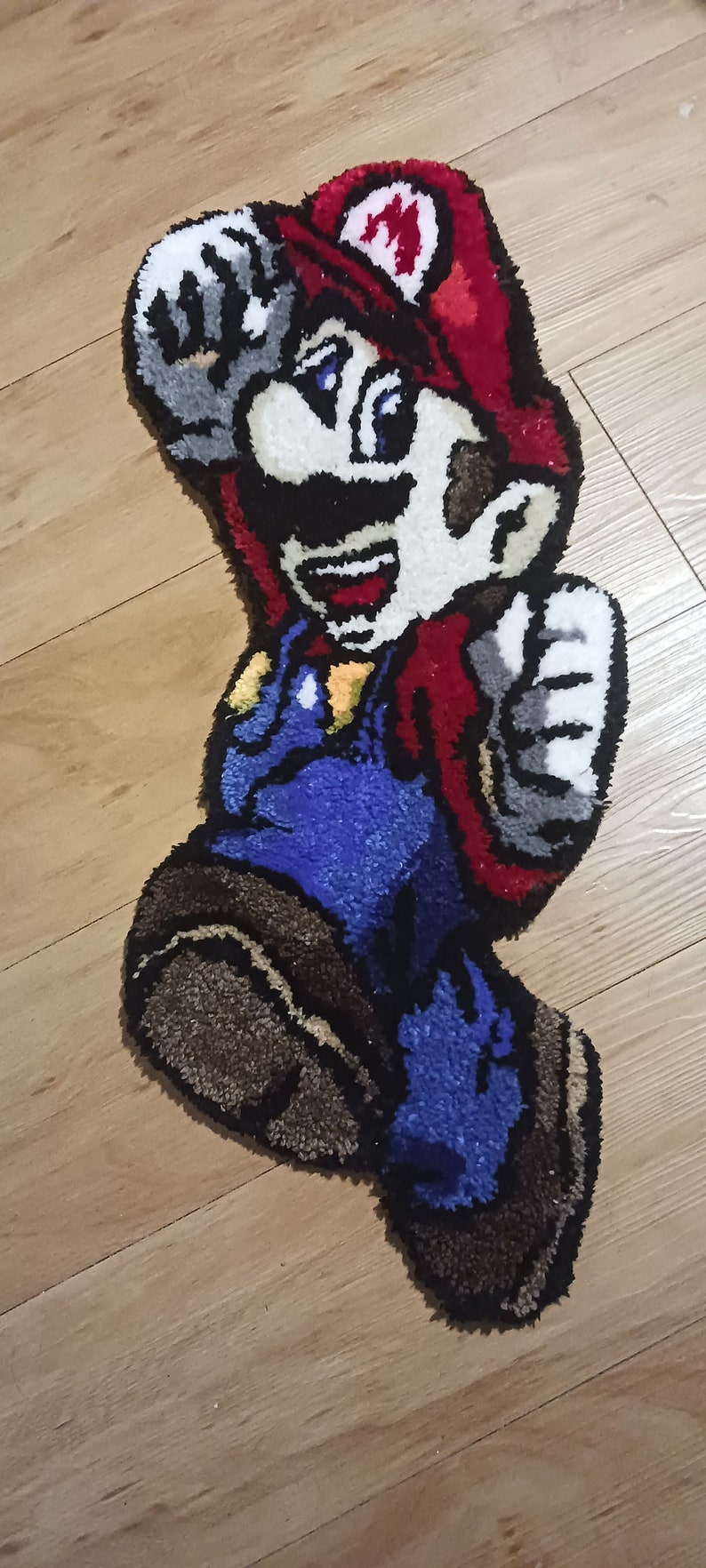 Super Mario Tufted Rug - Etsy