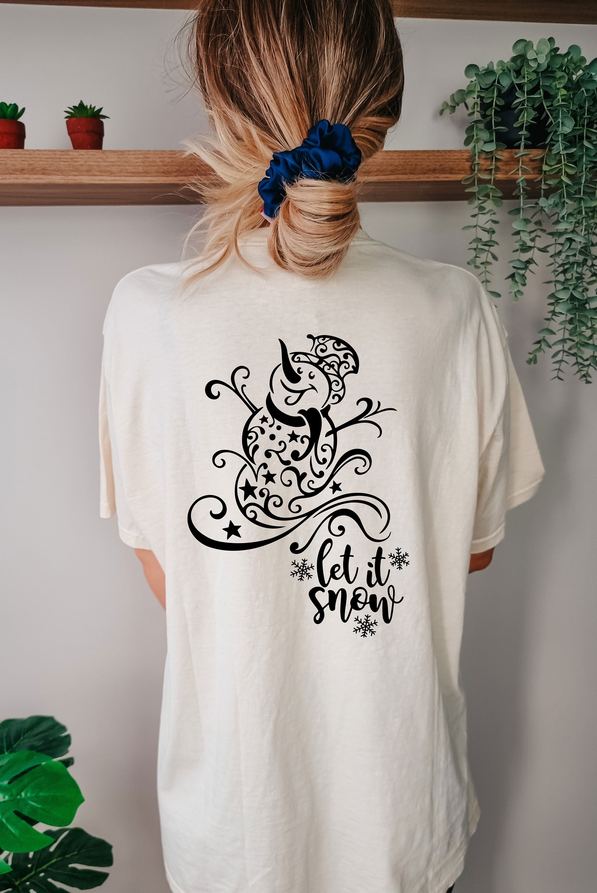 Swirly Snowman Svg, Snowman SVG, Snowman Let It Snow SVG, Snowman Shirt ...