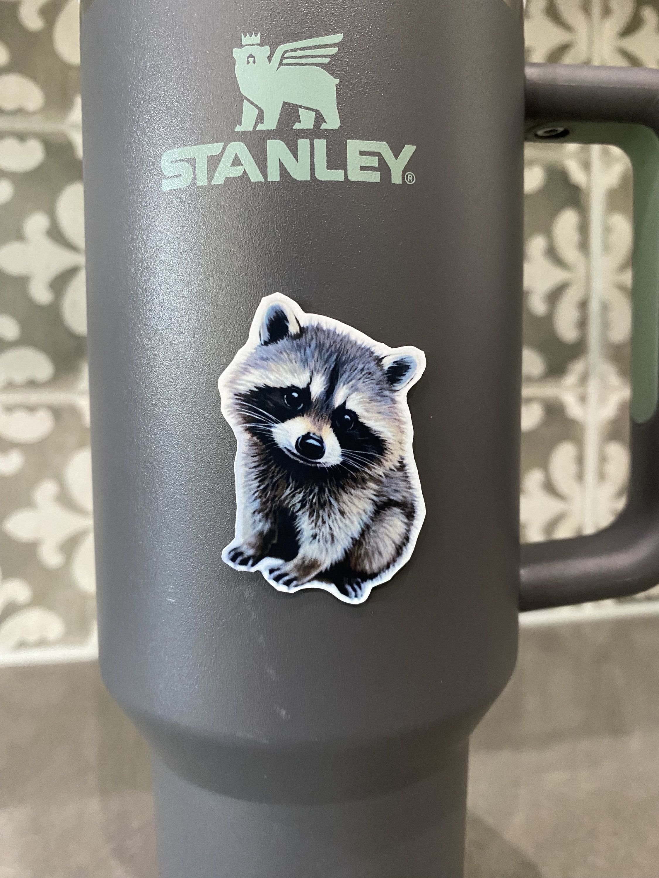 Small Funny Raccoon Sticker, 2 Inch Sticker, Trash Panda Sticker ...