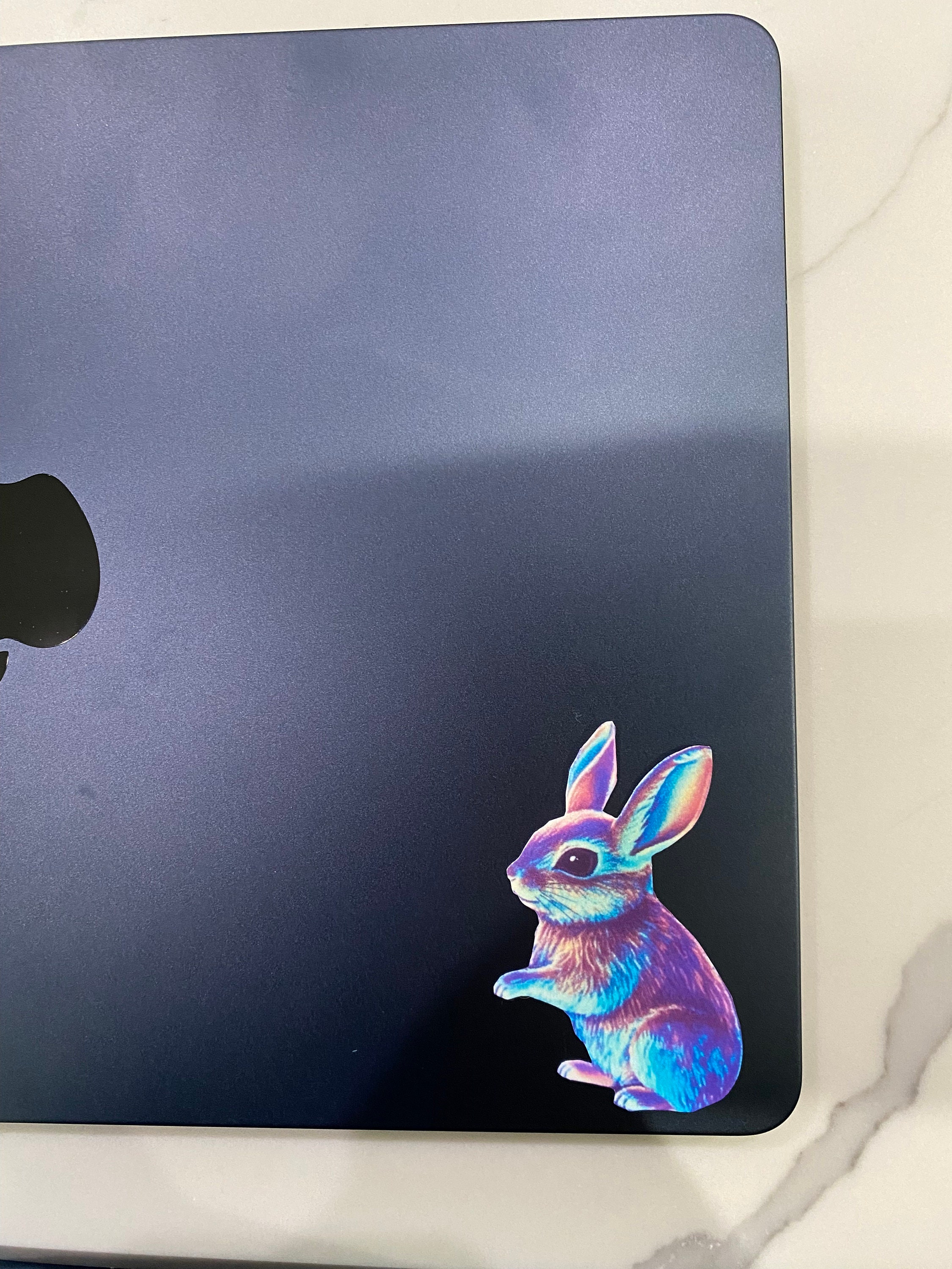 Rainbow Baby Rabbit Sticker High Quality Water Proof Stickers - Etsy