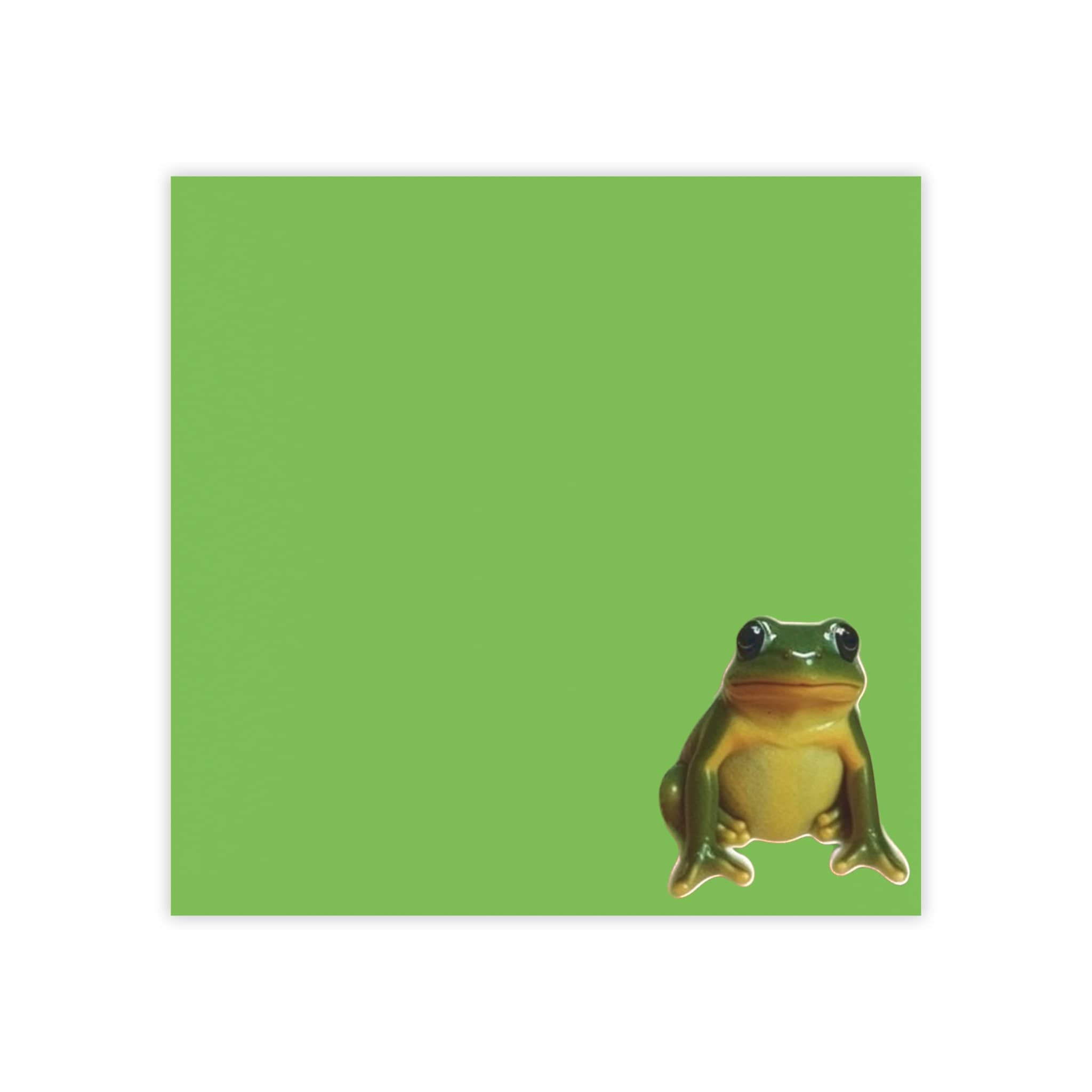 Frog Post-it® Note Pads, Realistic Frog Sticky Notes, Sticky Notes ...