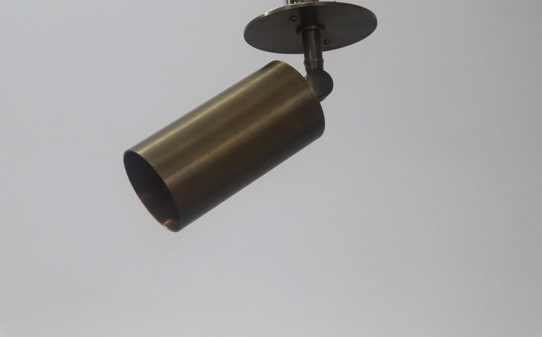 Antique Brass Ceiling Light Flush Mount Fixture Classic Home Lighting ...