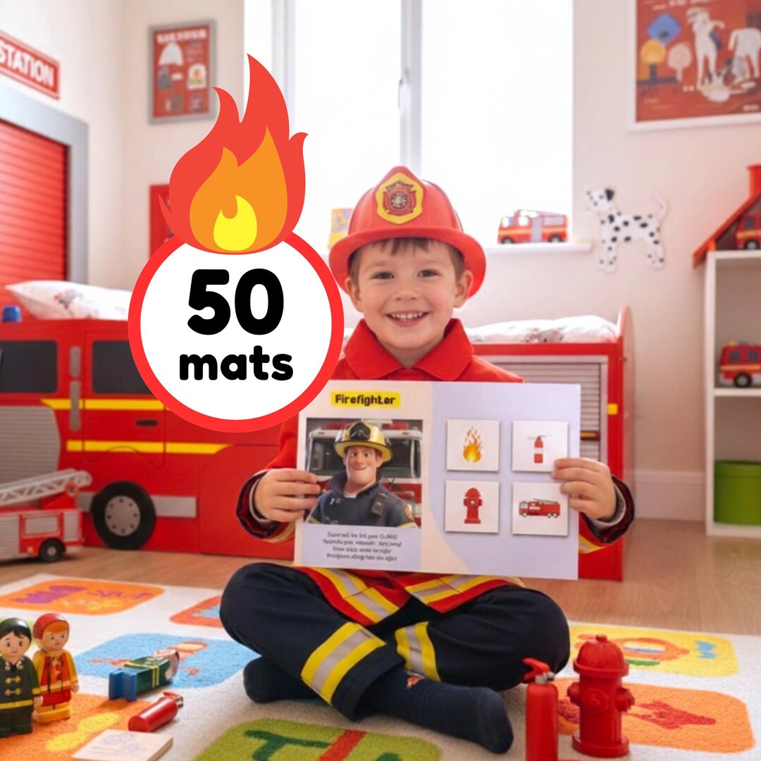 Community Helpers Sorting Mat, Printable Preschool Activity, Homeschool ...