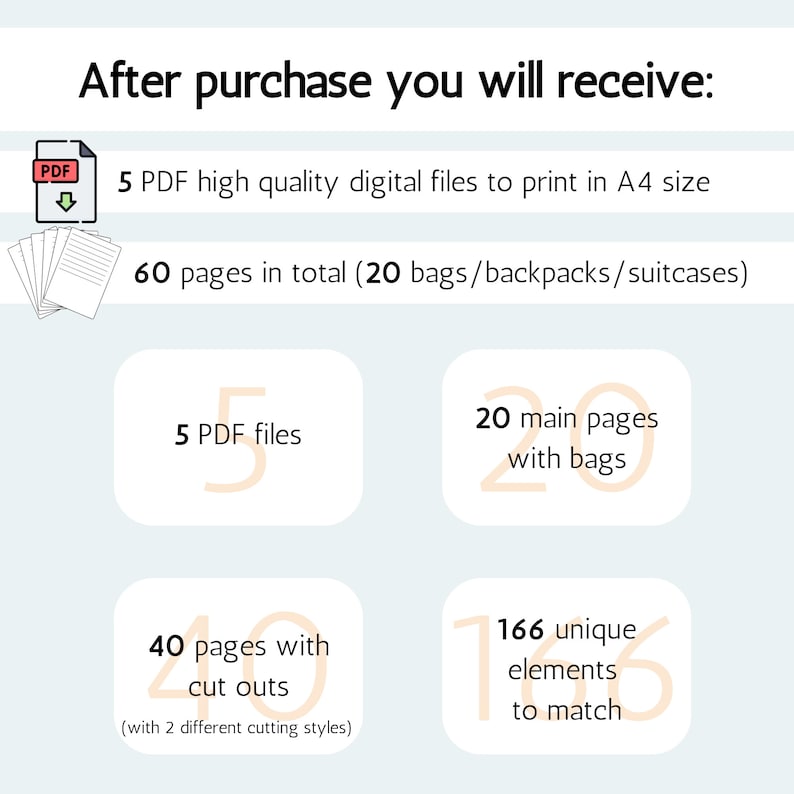 Jobs & Their Bags | Printable Pretend Play | Shadow Matching | Kids ...