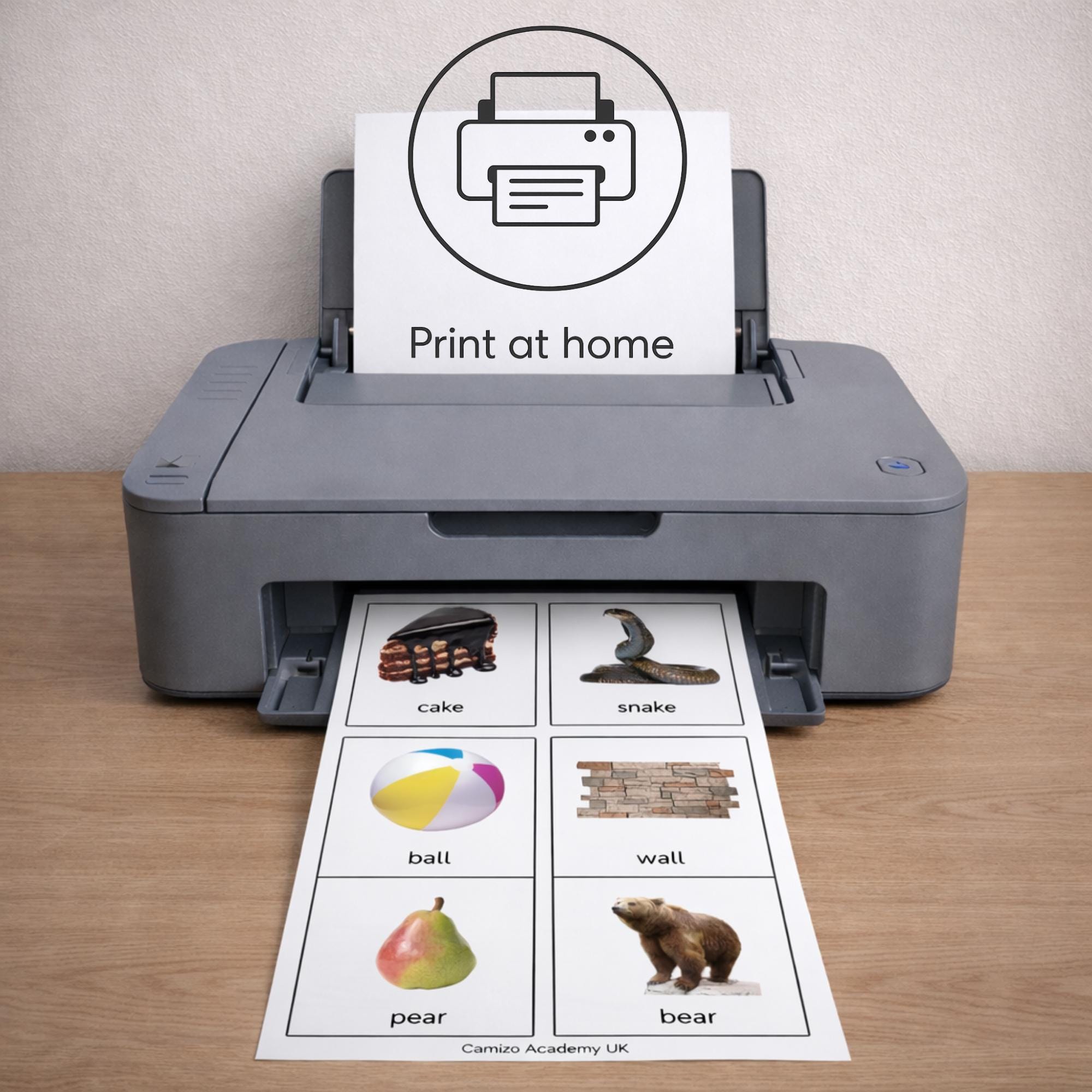 Rhyming Words Matching Cards Printable | Preschool Phonics Activity ...