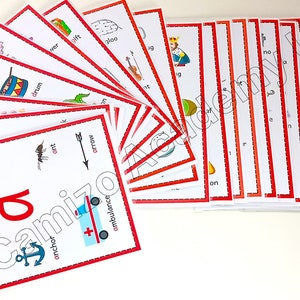 A4 Posters A-Z Alphabet 26 Initial English Sounds Charts Homeschool ...