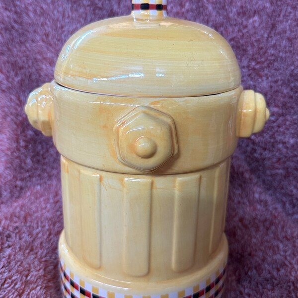 Fire Hydrant Cookie Jar - Etsy
