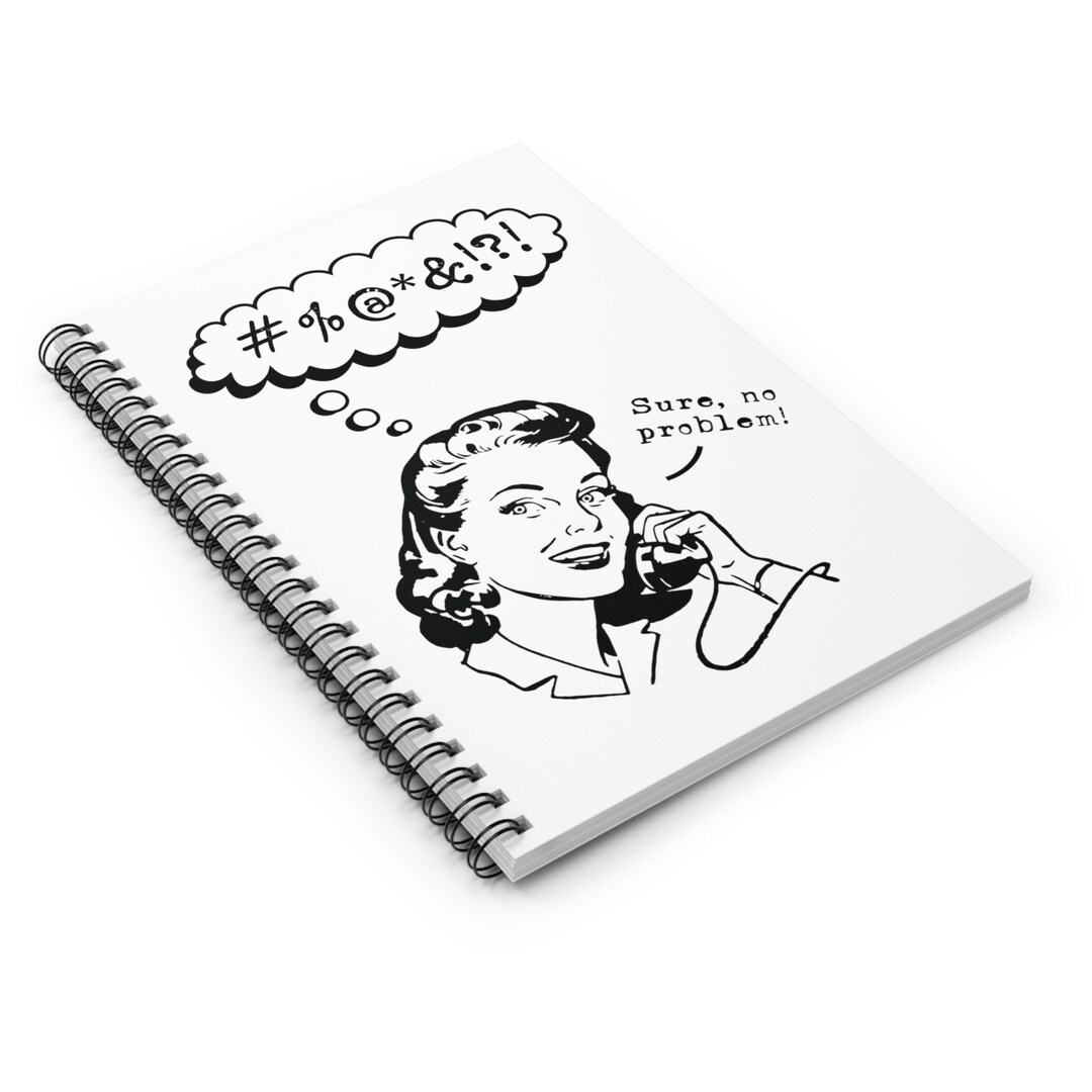 Office Humor Spiral Notebook - Gag Gift for Coworker - Etsy