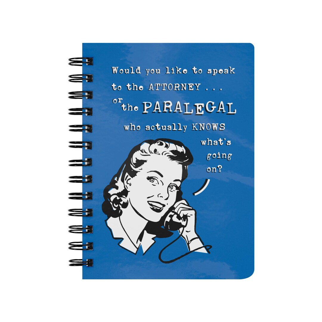 Who's the Boss - Legal Humor Spiral Notebook - Etsy