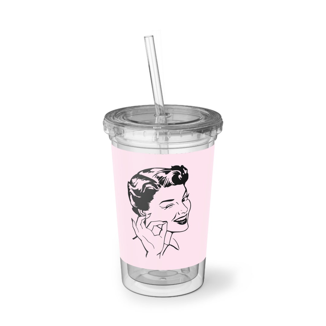 Office Humor Reusable Cup With Straw - Etsy