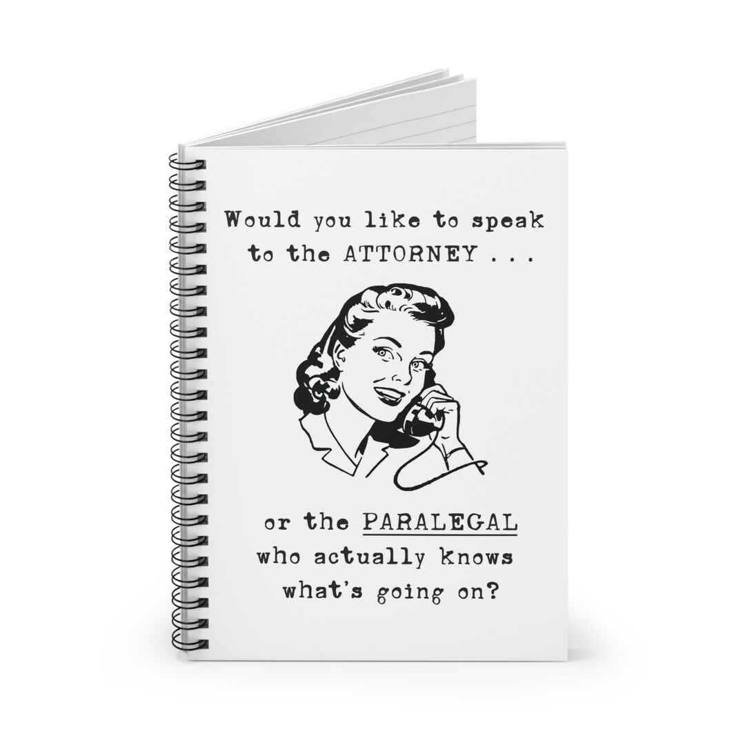 Office Humor Spiral Notebook - Etsy