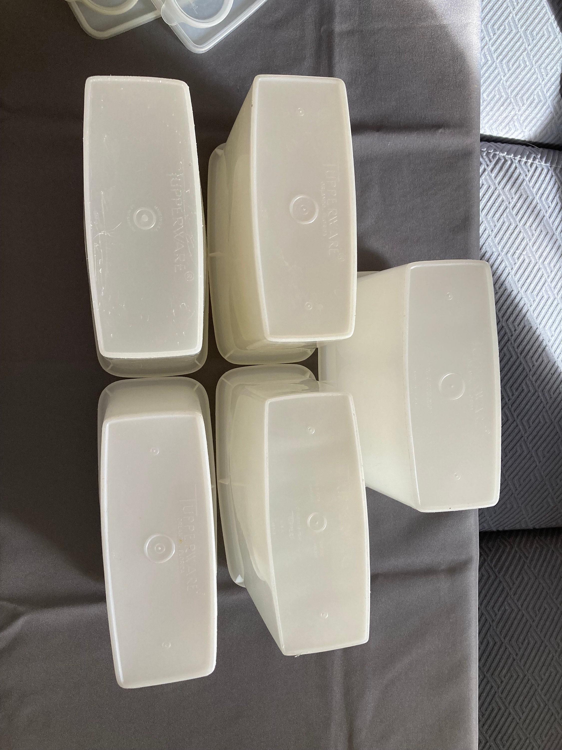 Vintage Tupperware Cereal Containers Clear, Neutral - Etsy