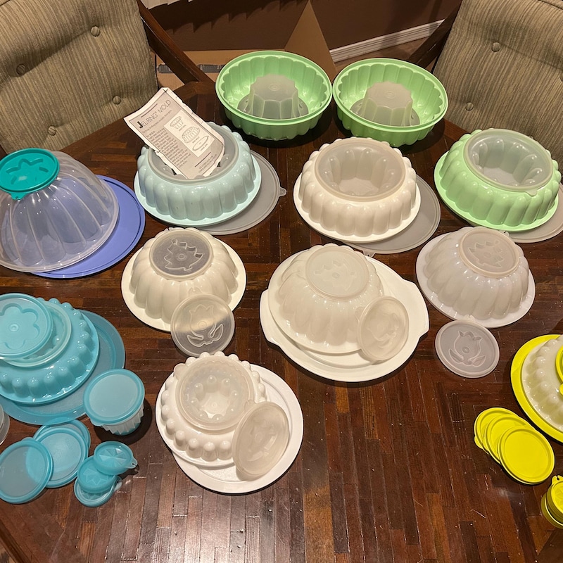 8 Vintage Jello Mold - Etsy