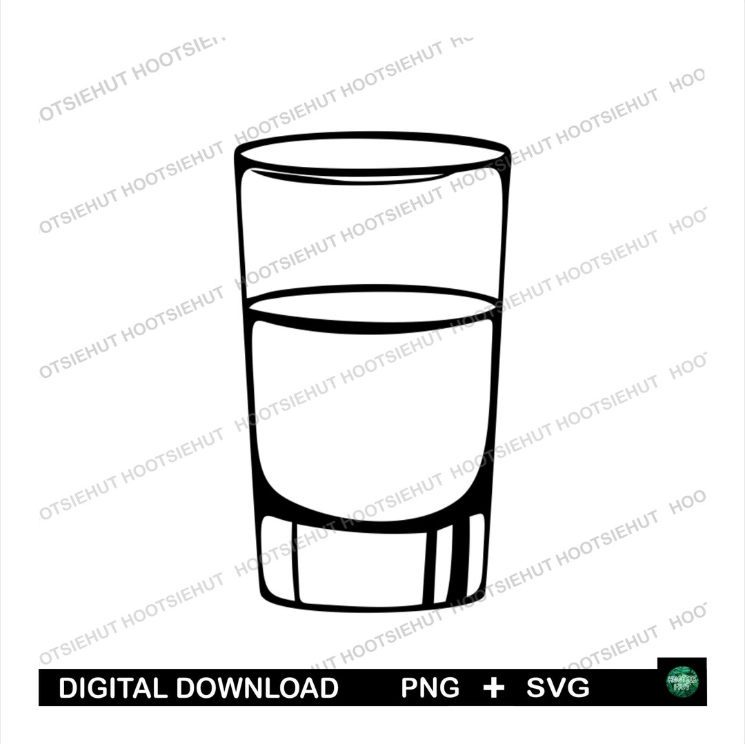 Shot Glass PNG SVG, Digital Download File Png, Cricut Cut File Svg - Etsy