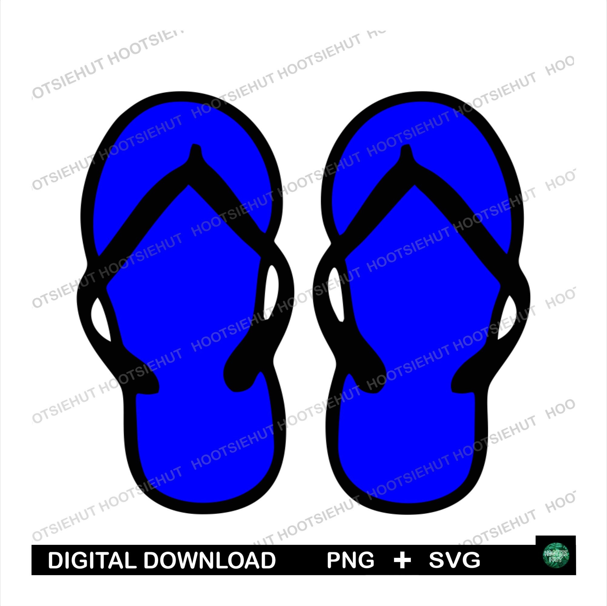 Sandals PNG SVG, Digital Download File Png, Cricut Cut File Svg - Etsy