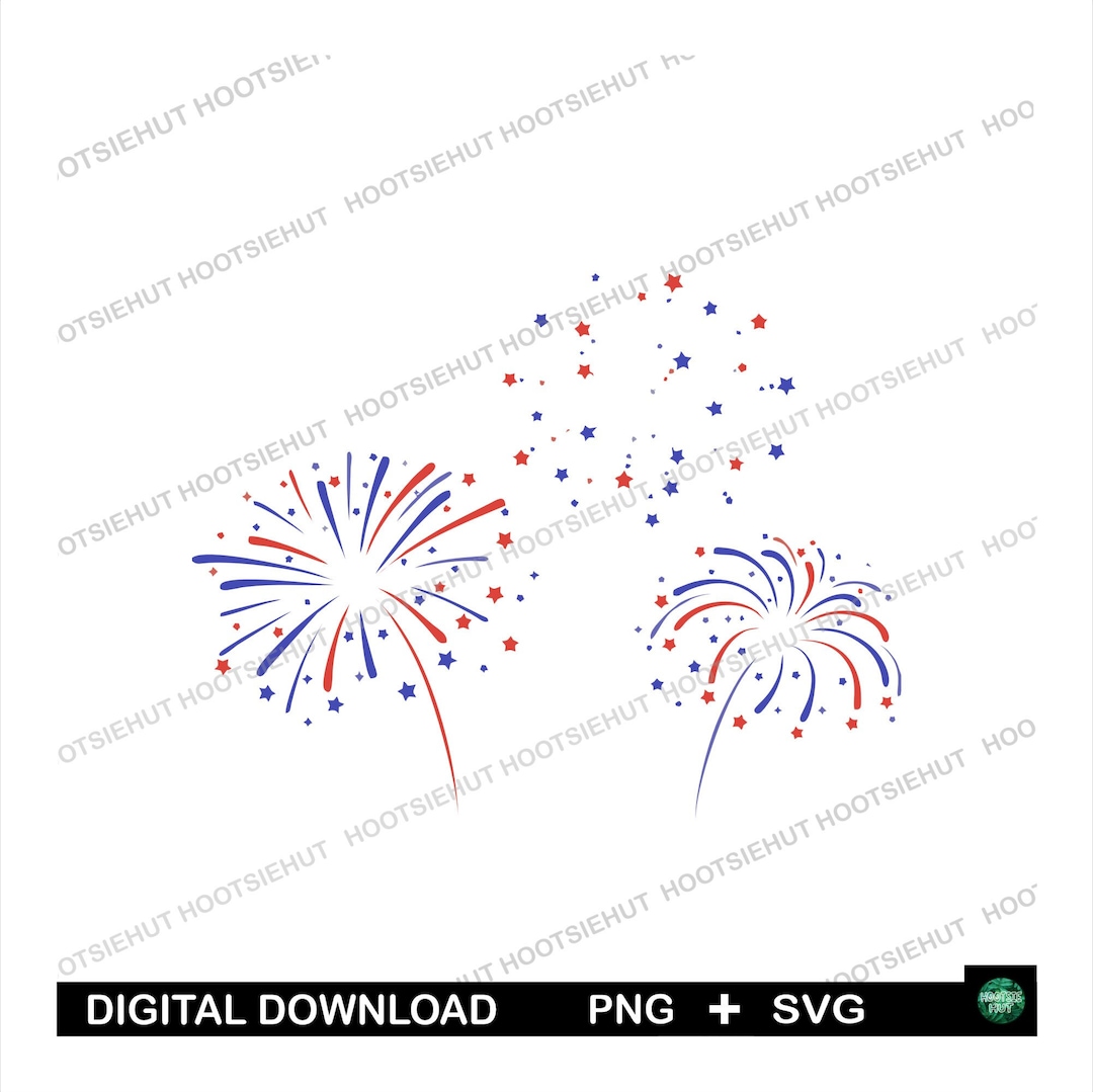 Fireworks PNG SVG, Digital Download File Png, Cricut Cut File Svg - Etsy
