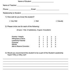 Student Leadership Team Quick Launch Materials. Editable SLT ...