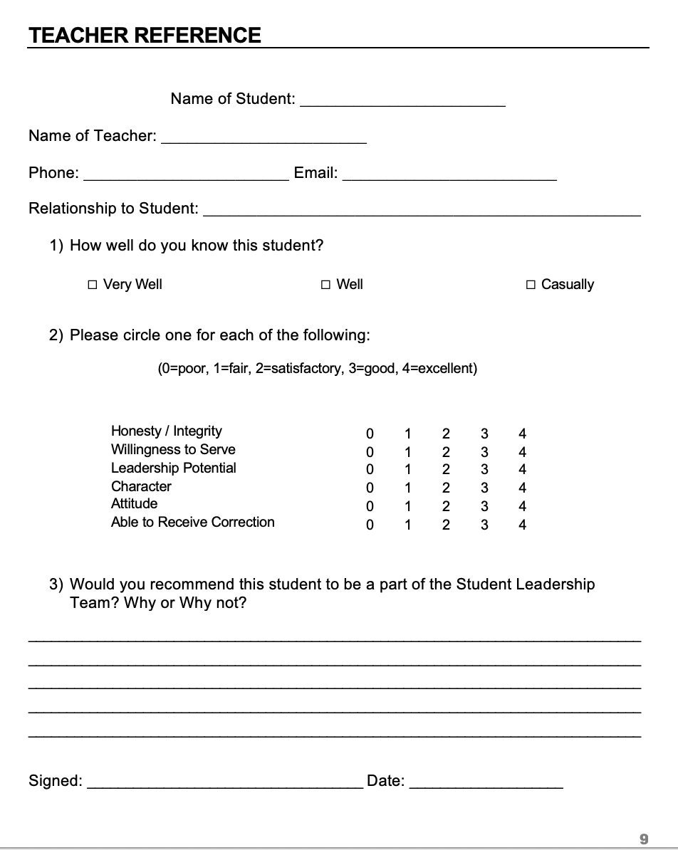 Student Leadership Team Quick Launch Materials. Editable SLT ...