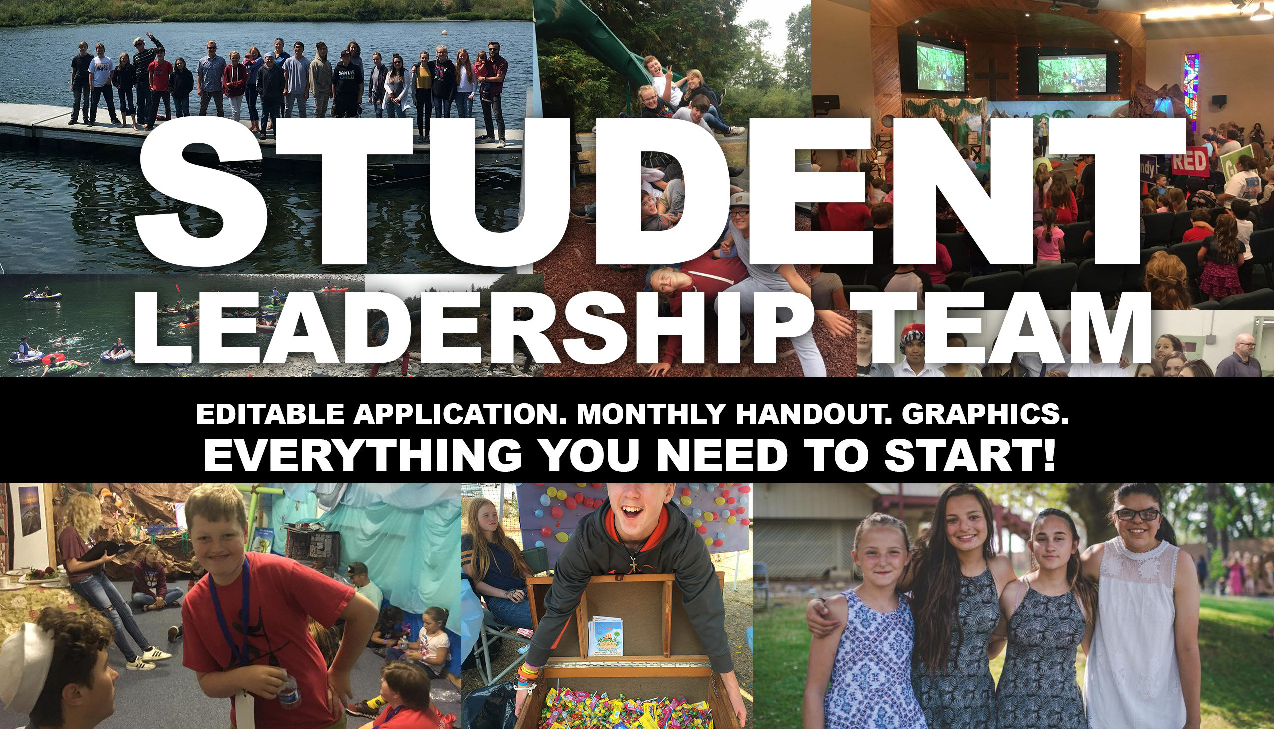 Student Leadership Team Quick Launch Materials. Editable SLT ...