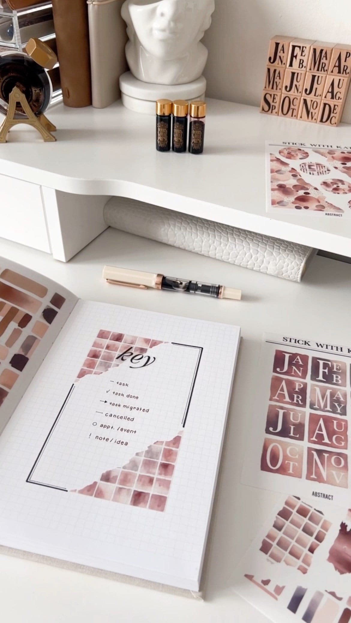 2024 Setup Stickers Printable Stickers Planner Stickers - Etsy