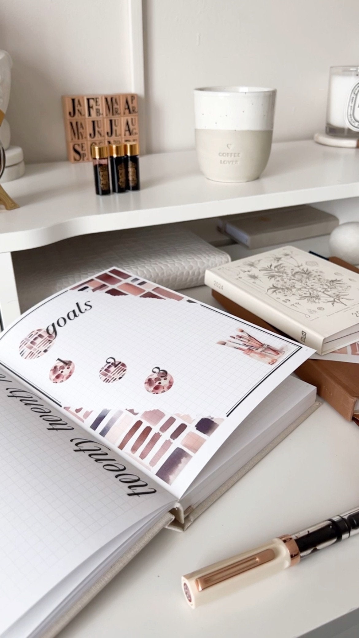 2024 Setup Stickers Printable Stickers Planner Stickers - Etsy