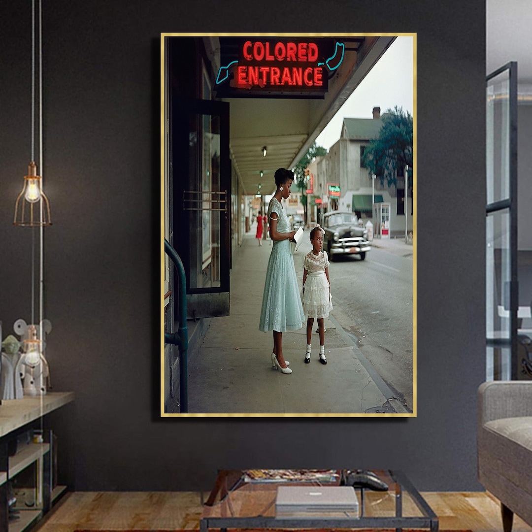 Gordon Parks Department Store Mobile Alabama 1956 Canvas Wall Art ...