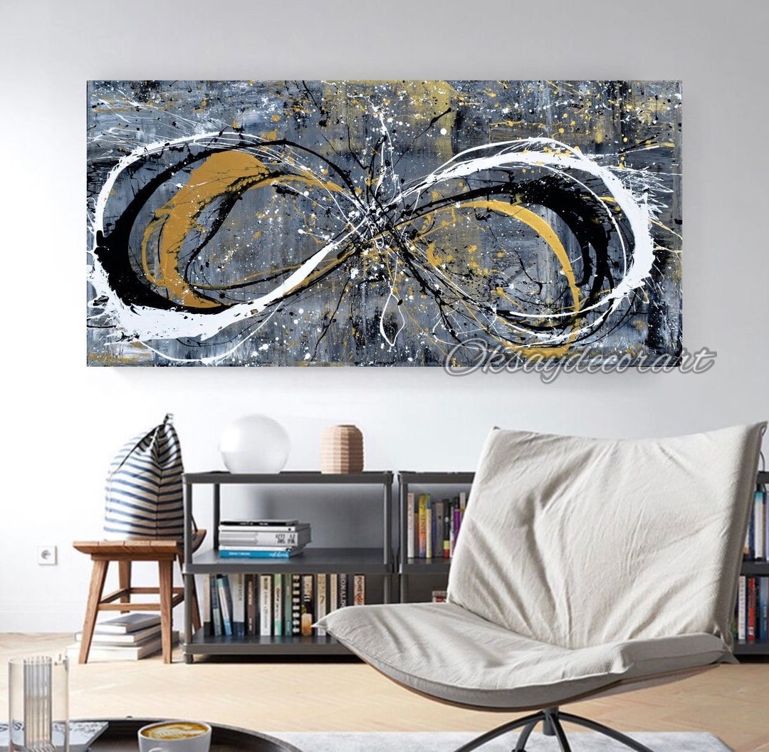 Infinity Canvas Wall Art Colorful İnfinity Symbol Canvas Wall - Etsy