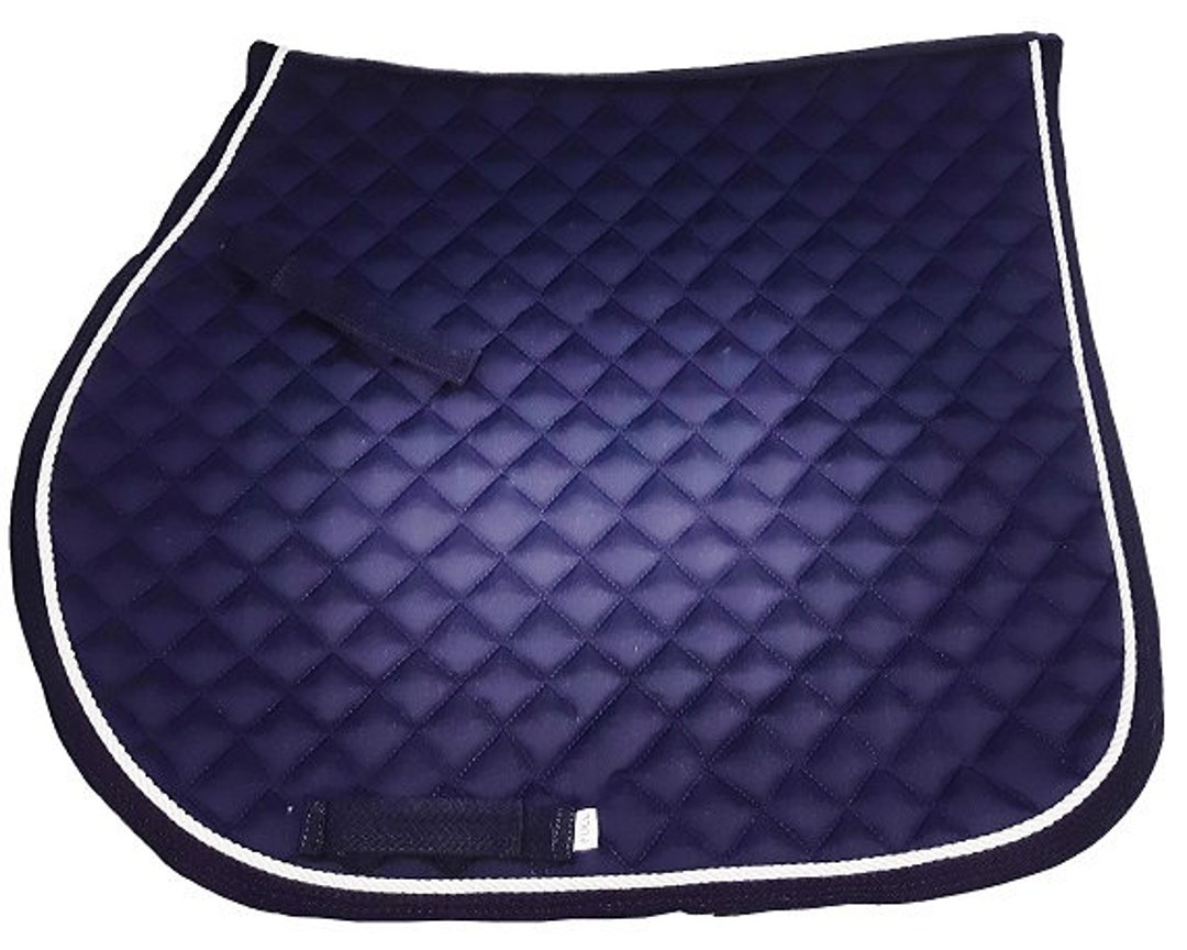All Purpose Dark Blue Saddle Pad - Etsy