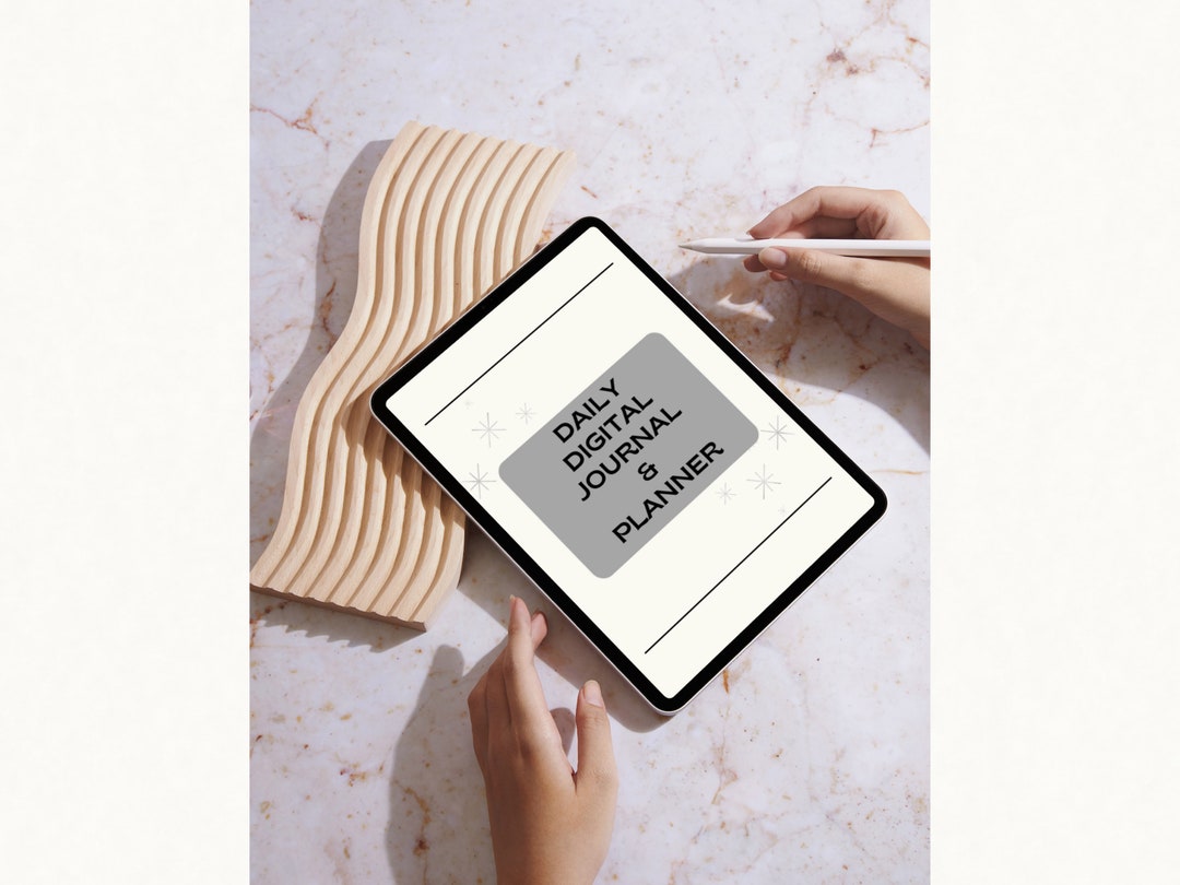 Daily Journal Bundle Digital Planner Template Journal Template Guide ...