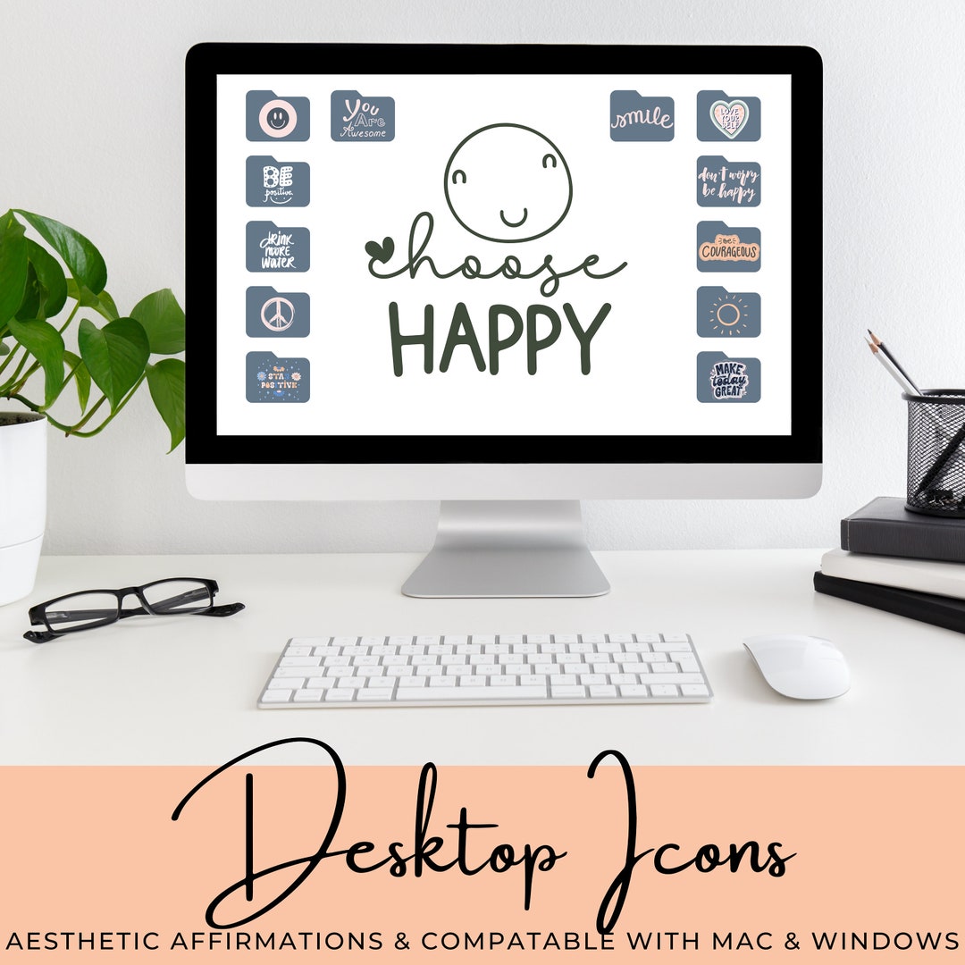Desktop Icons Laptop Icons Mac Desktop Icons Downloads Digital Folder ...