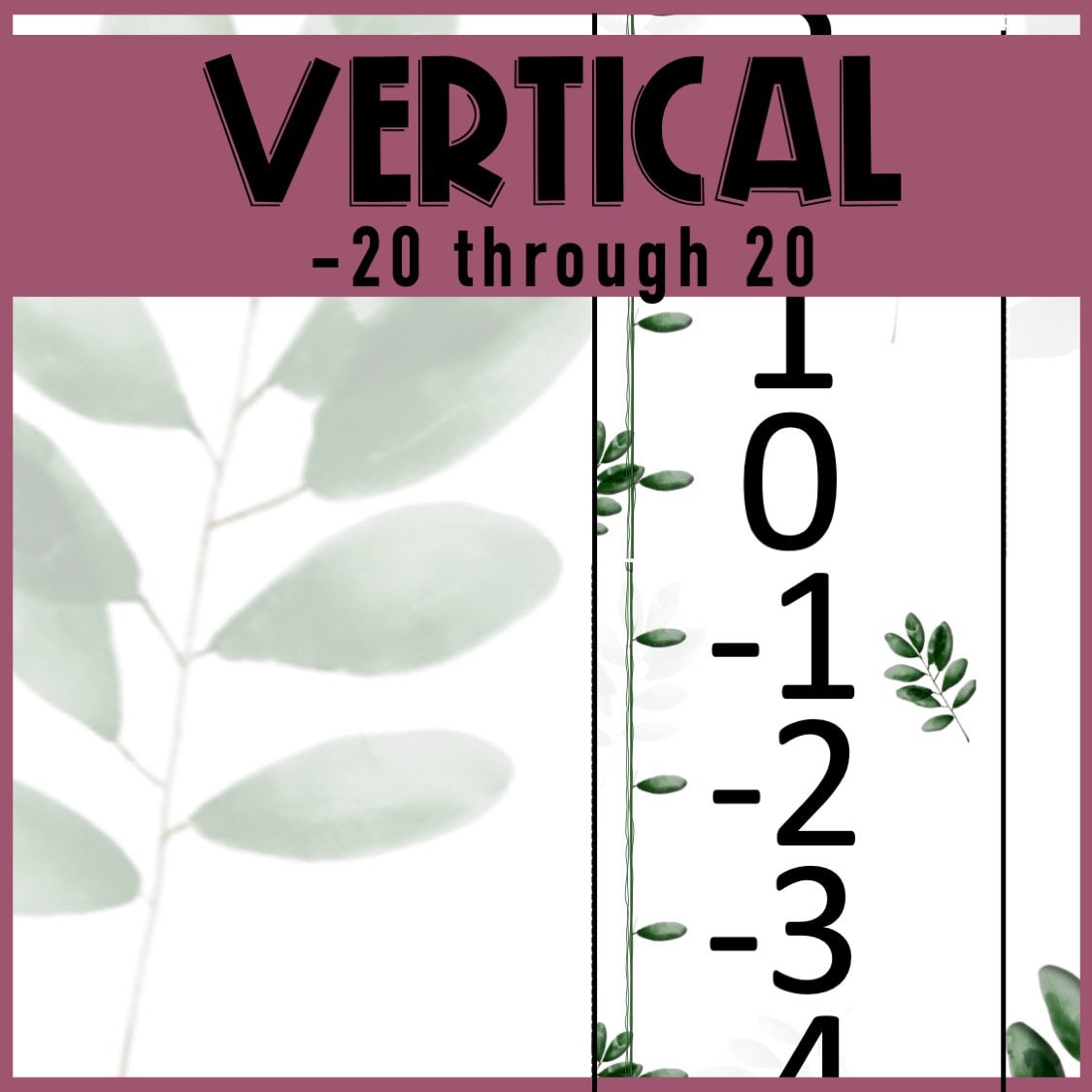 Middle and High School Math Classroom Decorations Farmhouse Greenery ...