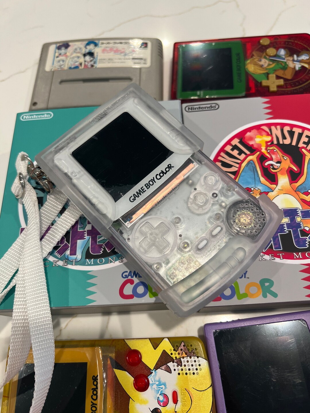 Translucent Clear Gameboy Color MODDED - Etsy