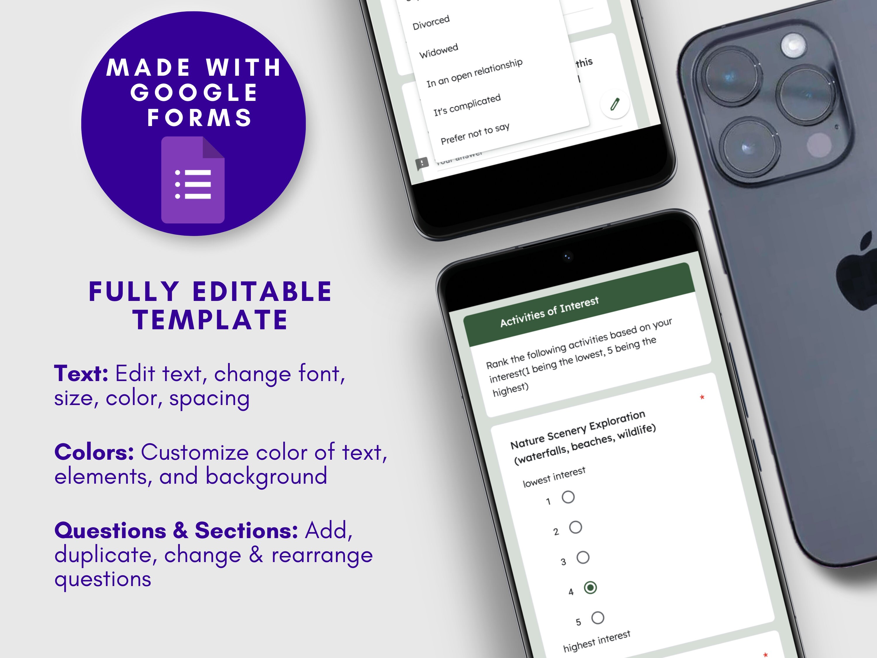 Retreat Registration Form Template | Customizable Google Form | Pre ...