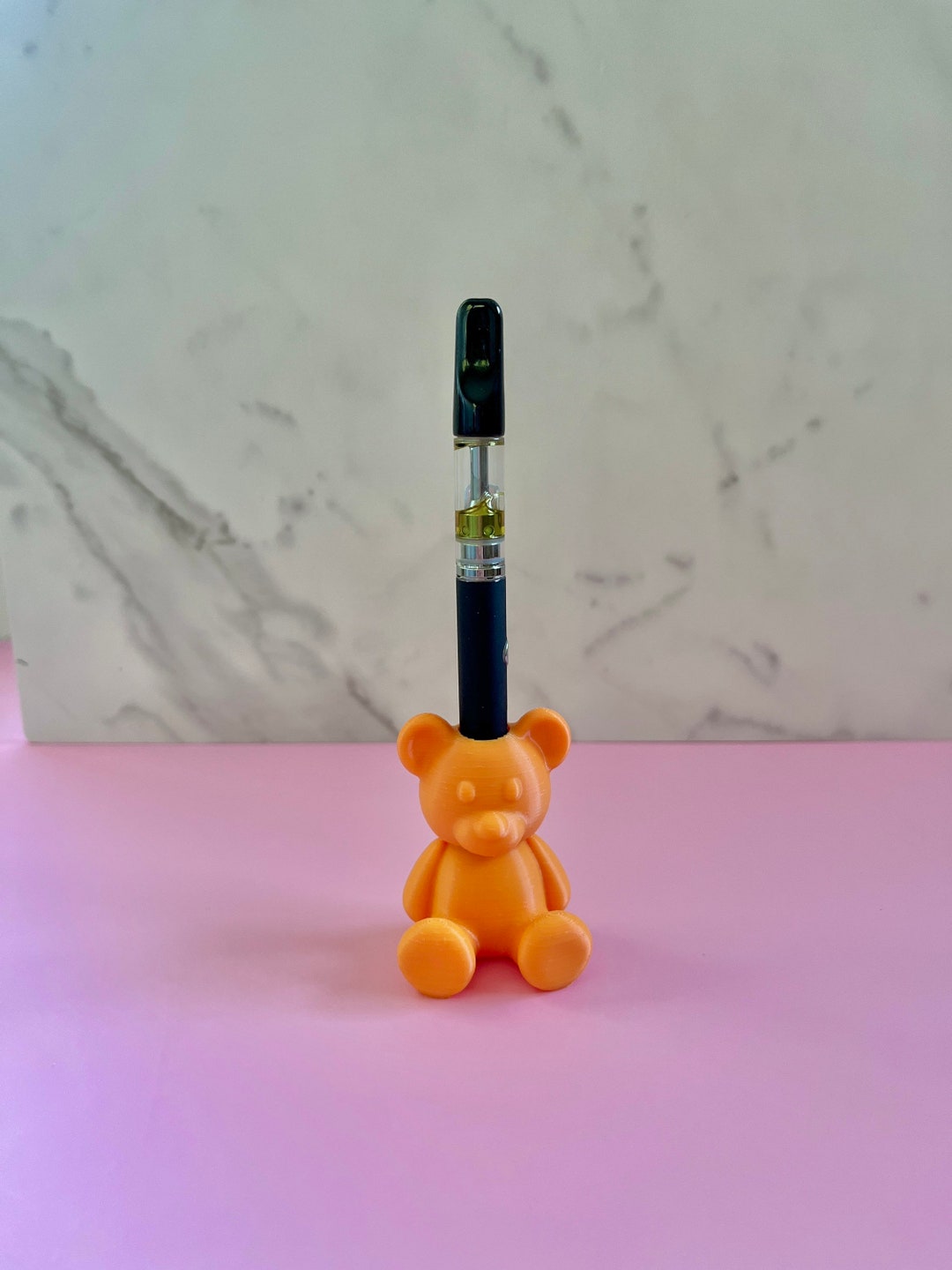 Orange Teddy Bear Vape Pen Holder UPPY Brown 510 - Etsy