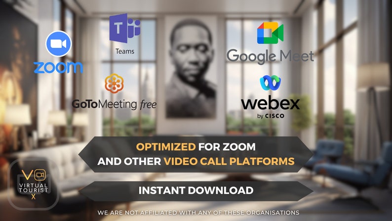 Zoom Virtual Background Backdrop Zoom Background Office - Etsy