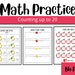 Counting 1 to 20 Worksheets for Preschool and Kindergarten With Number ...
