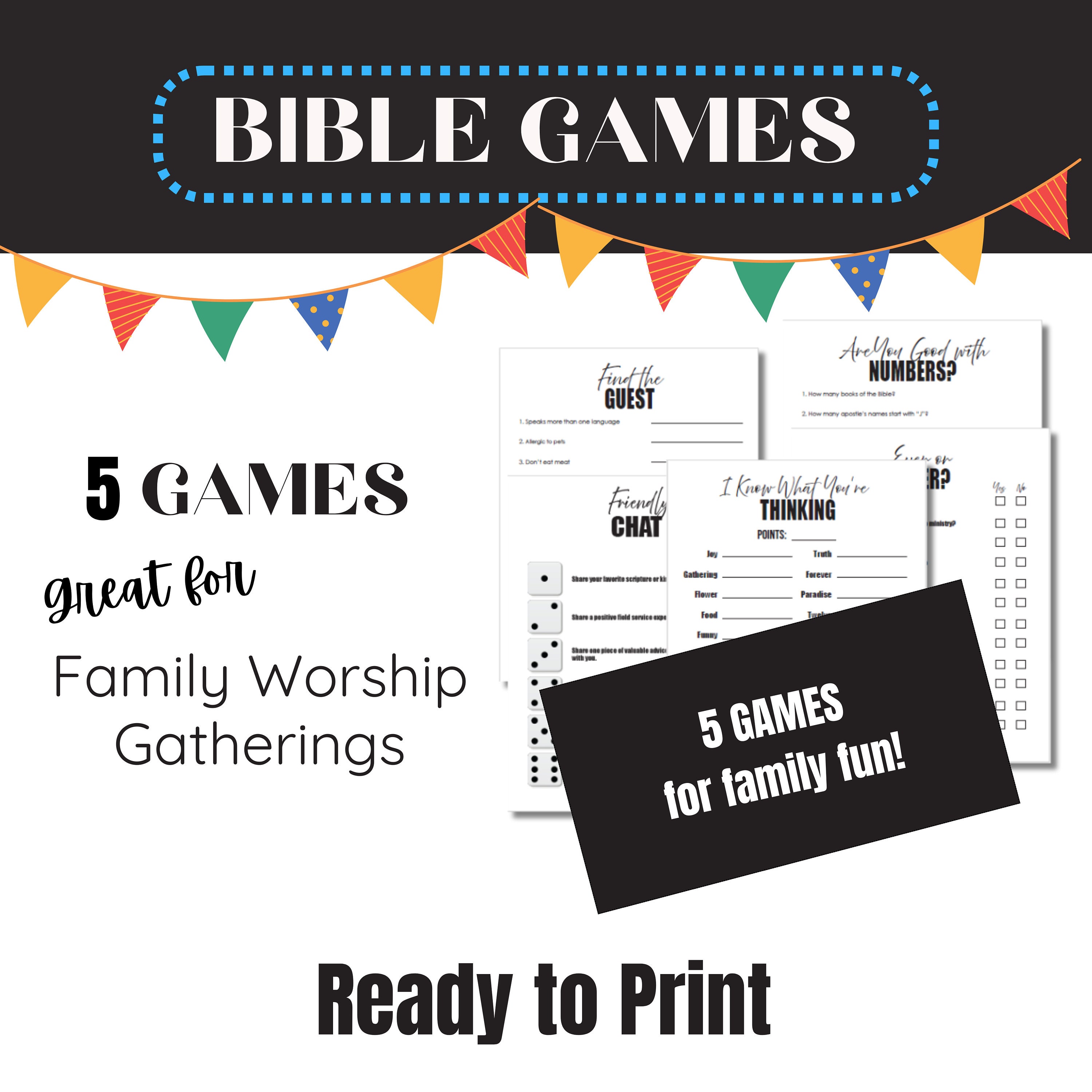 JW Bible Games, 5 JW Bible Games, Jw Family Worship, JW Family Worship ...
