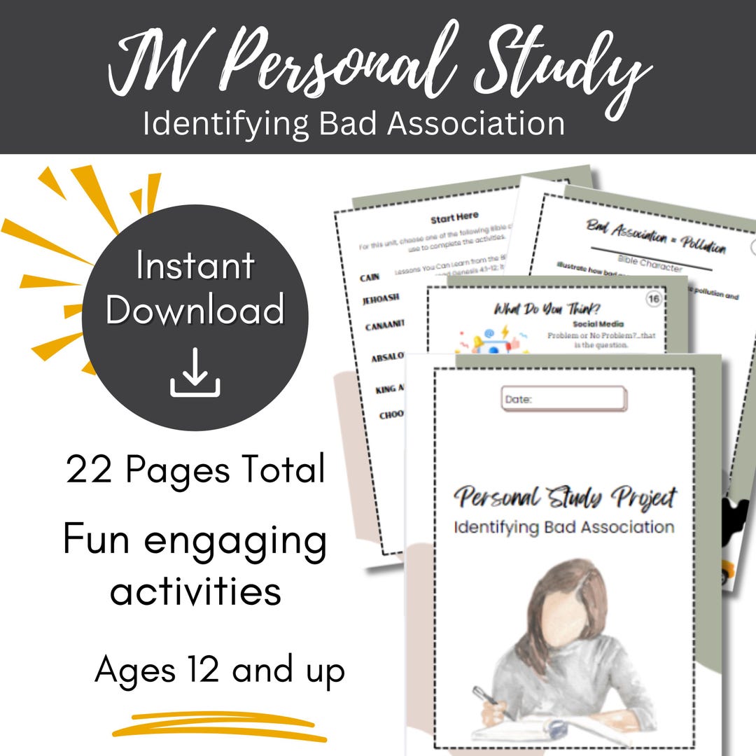 JW Family Worship Ideas, JW Personal Study, JW Study Project Ideas, Jw ...