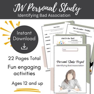 JW Family Worship Ideas, JW Personal Study, JW Study Project Ideas, Jw ...