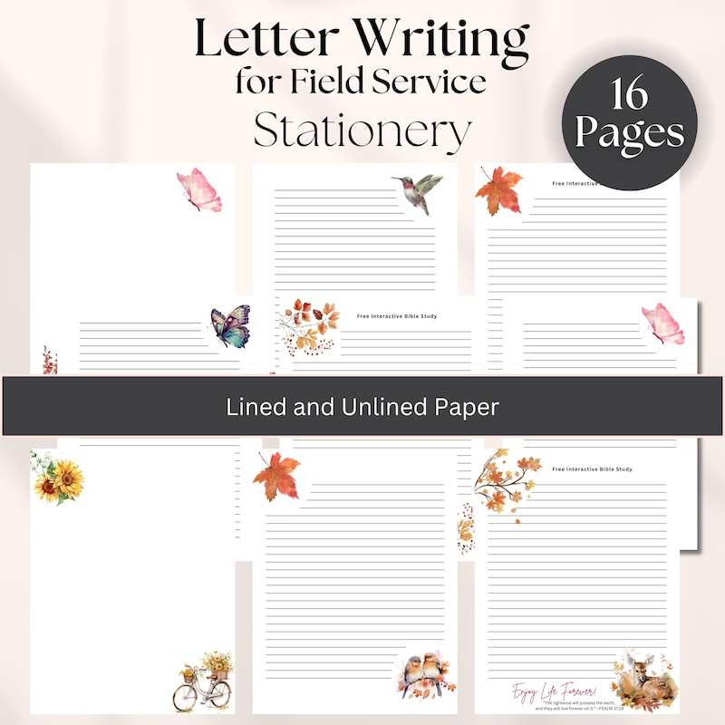 Jw Letter Writing - Etsy
