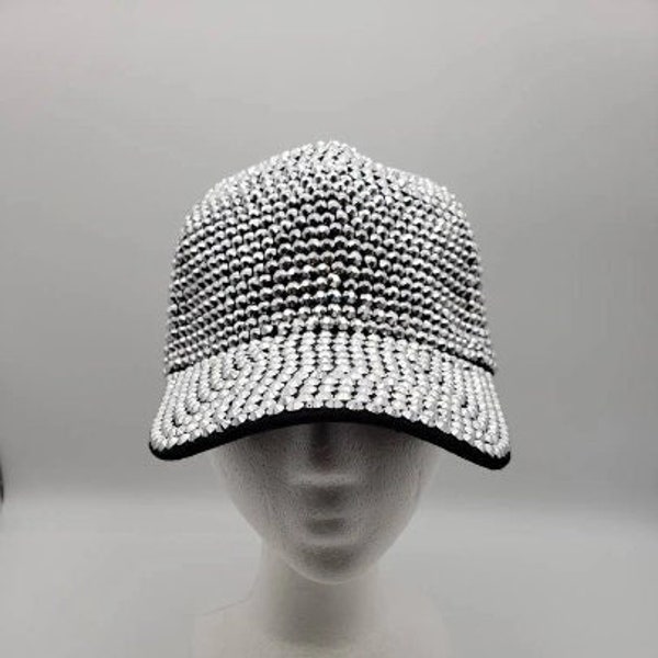 Rhinestone Cap - Etsy