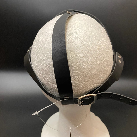 Black Studded Pleather Plague Doctor Mask | Steampunk Gothic Victorian ...