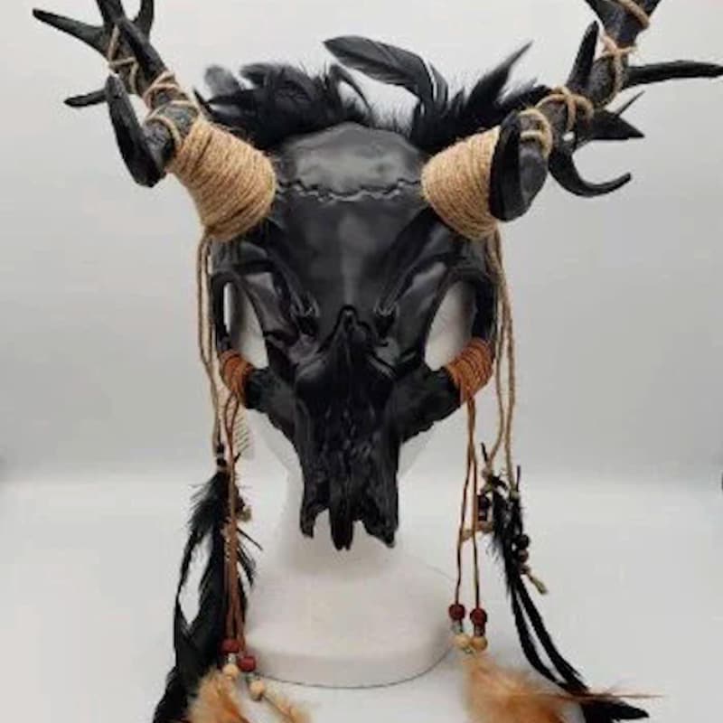 Deer Mask - Etsy
