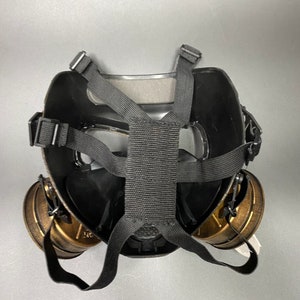 Gold Gas Mask | Steampunk Post Apocalyptic Diesel Punk Fantasy Cosplay ...