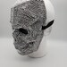 Silver Rhinestone Skull Mask Full Face Music Festival Halloween ...