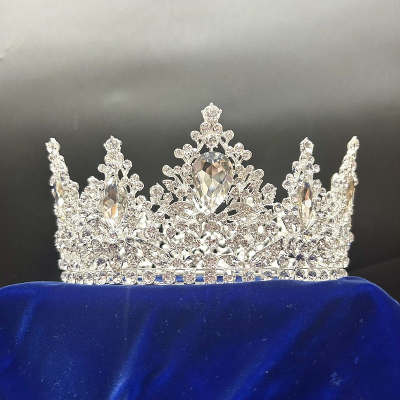 Silver Queen Crown - Etsy